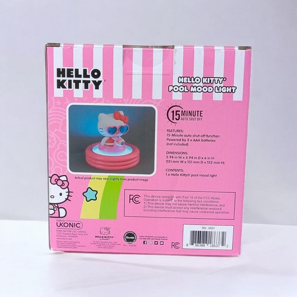 Hello Kitty | Other | Hello Kitty Pink Pool Mood Light | Poshmark